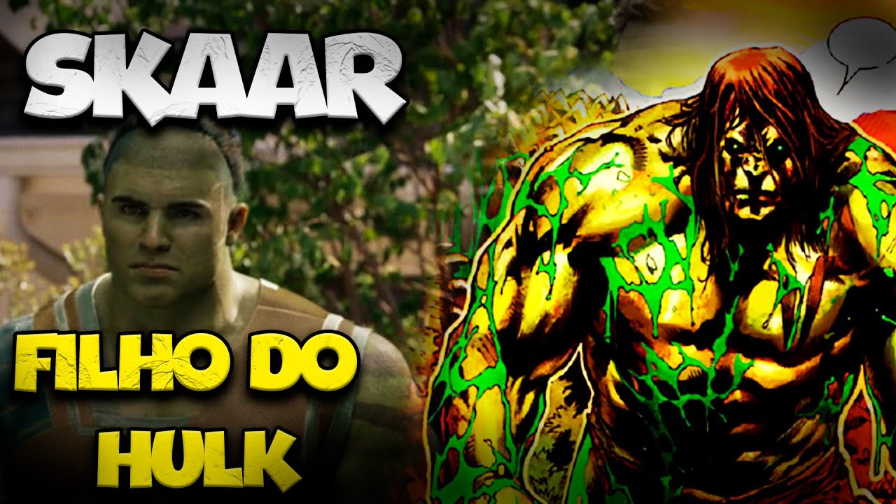 A ORIGEM DE SKAAR, FILHO DO HULK. - YouTube