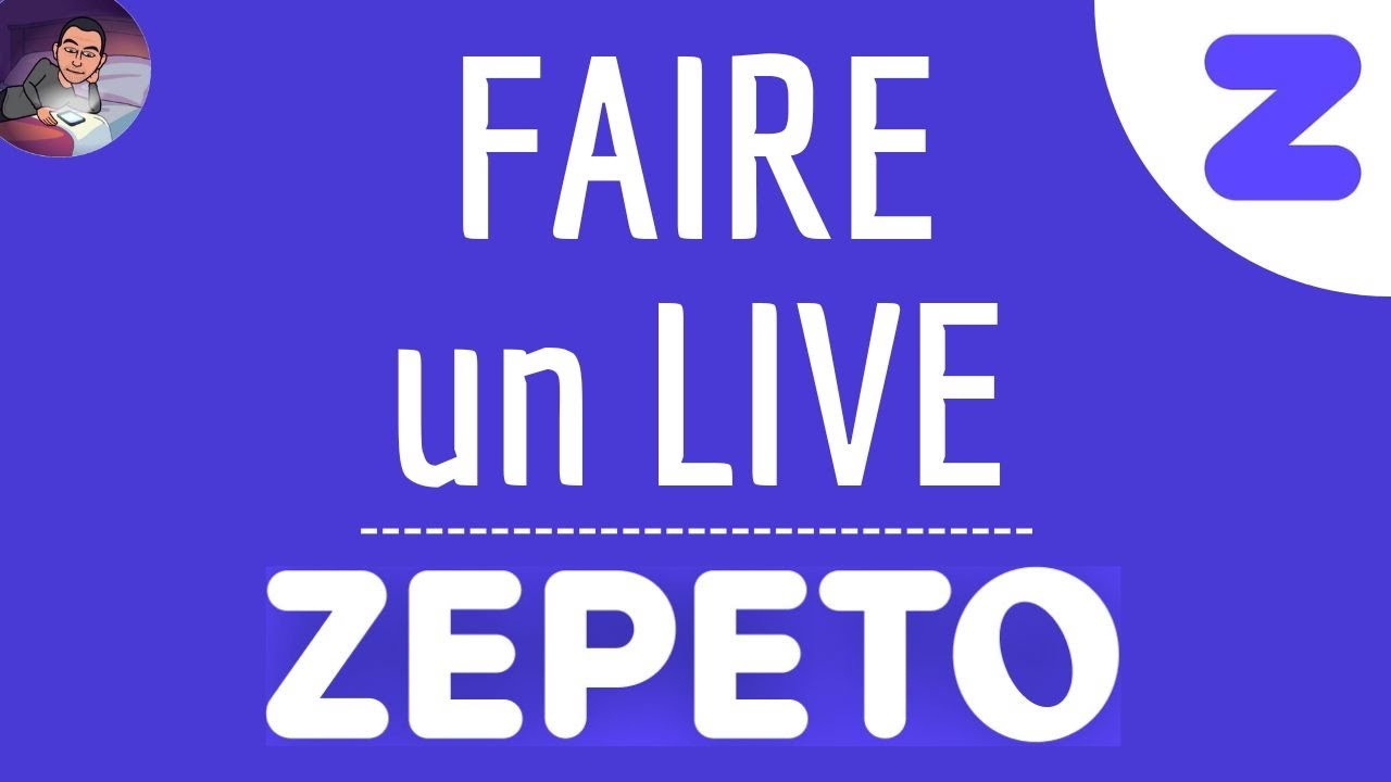 LIVE Zepeto, comment faire un live sur Zepeto - YouTube