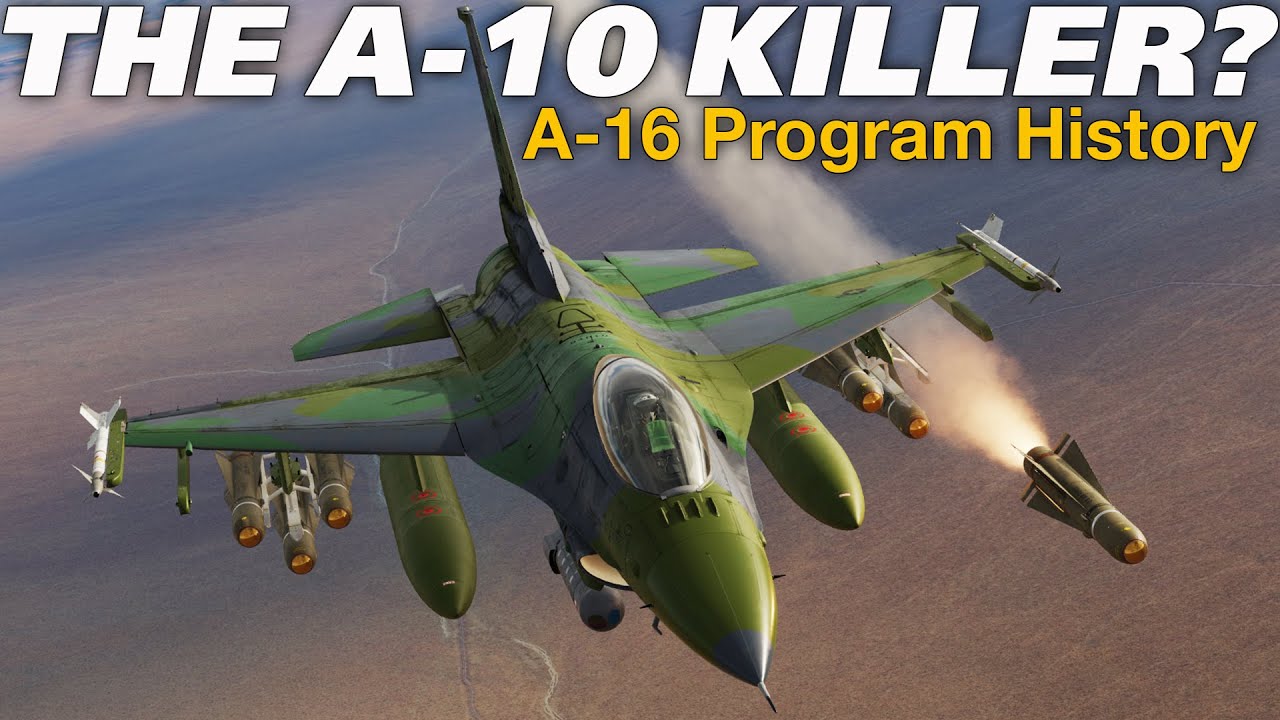 The A-10 Killer? A-16 Viper Program History In The DCS F-16C! - YouTube
