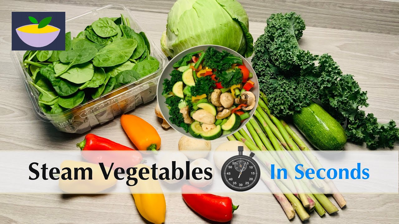 Light Steam Vegetables | Cooked NOT Raw | Crunchy NOT Mushy ...
