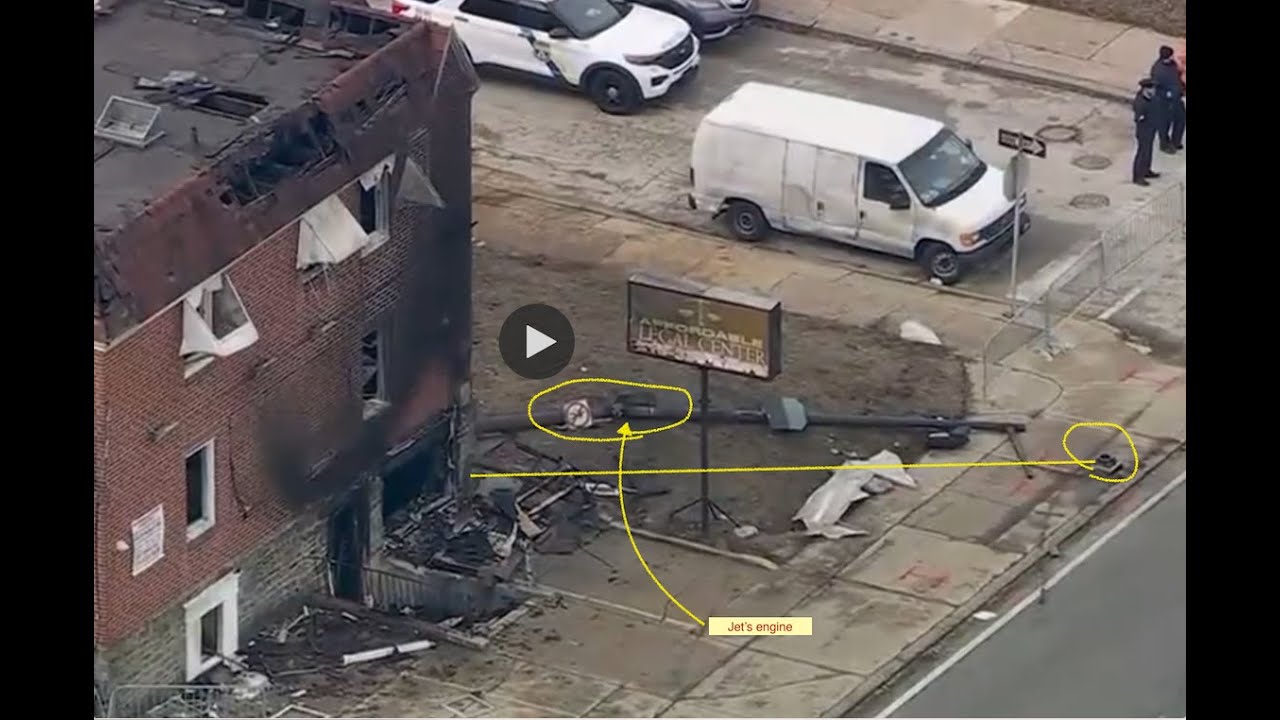 Philadelphia Plane Crash why a POLE determines angle of plane impact ...