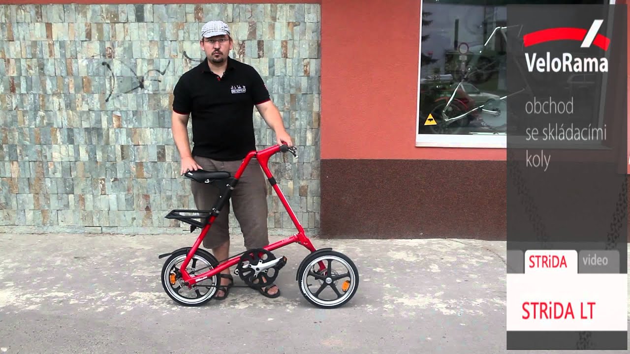 Skládací kolo STRiDA LT - VeloRama.cz - YouTube