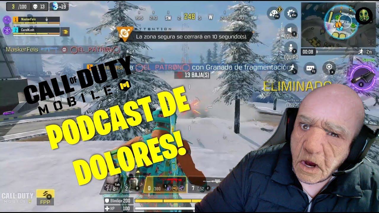 COD Mobile - Podcast de dolores! - La Teniente Rhada - YouTube