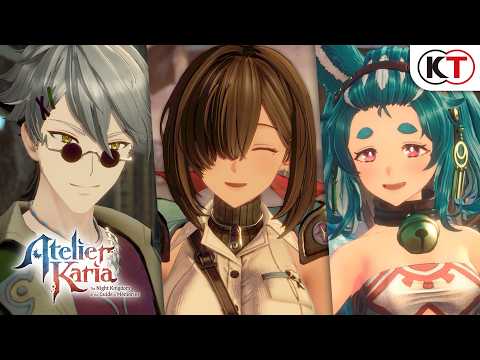 Atelier Karia: The Night Kingdom & the Guide of Memories - Rutger & Lenja Character Trailer
