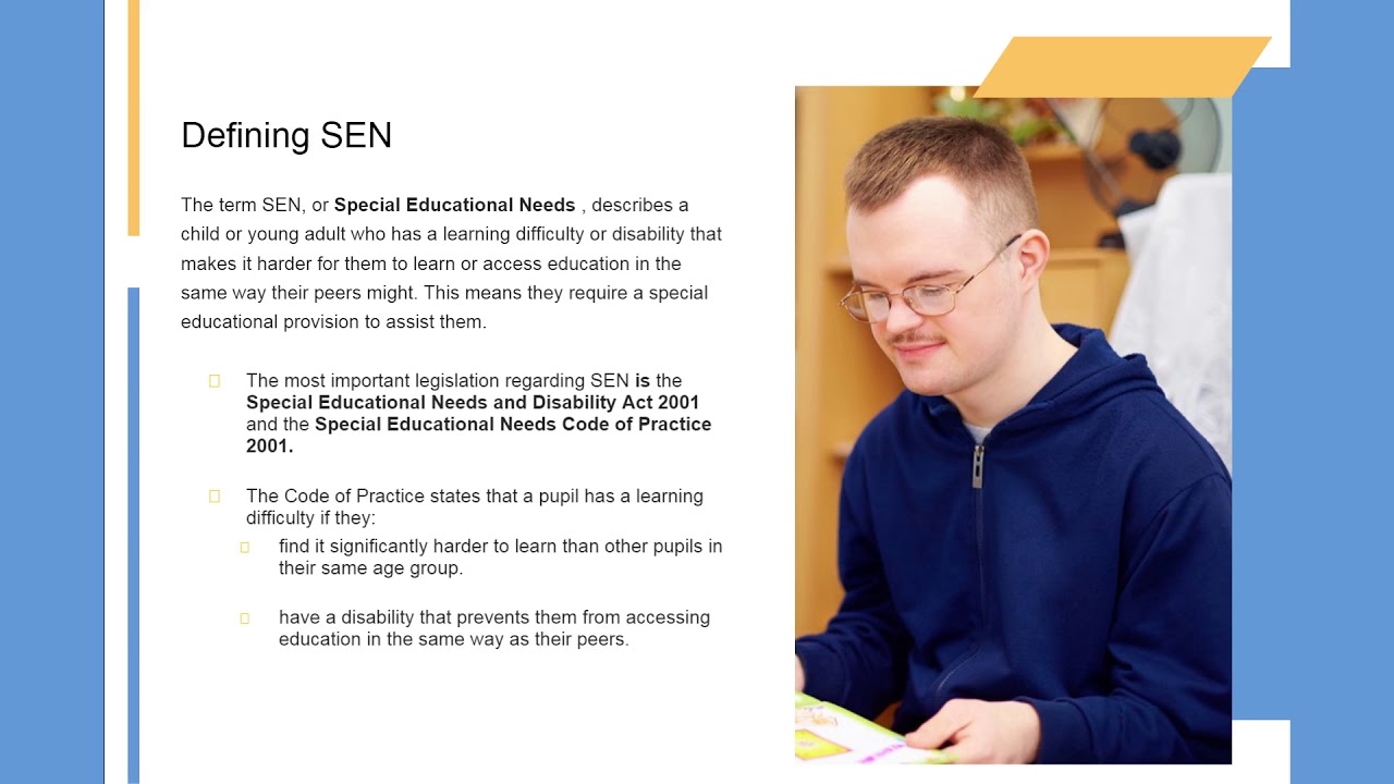 SEN Teaching Assistant Training - YouTube