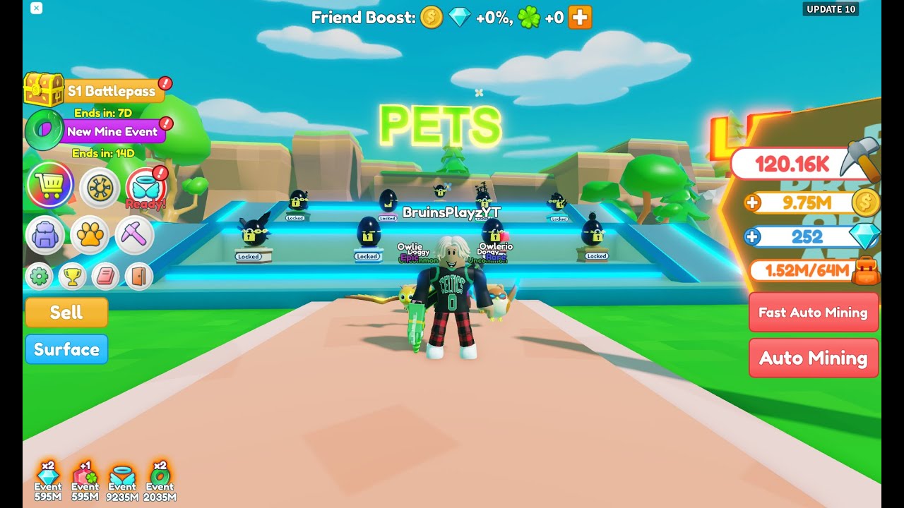 Trying Clicker Mining Simulator on Roblox - YouTube