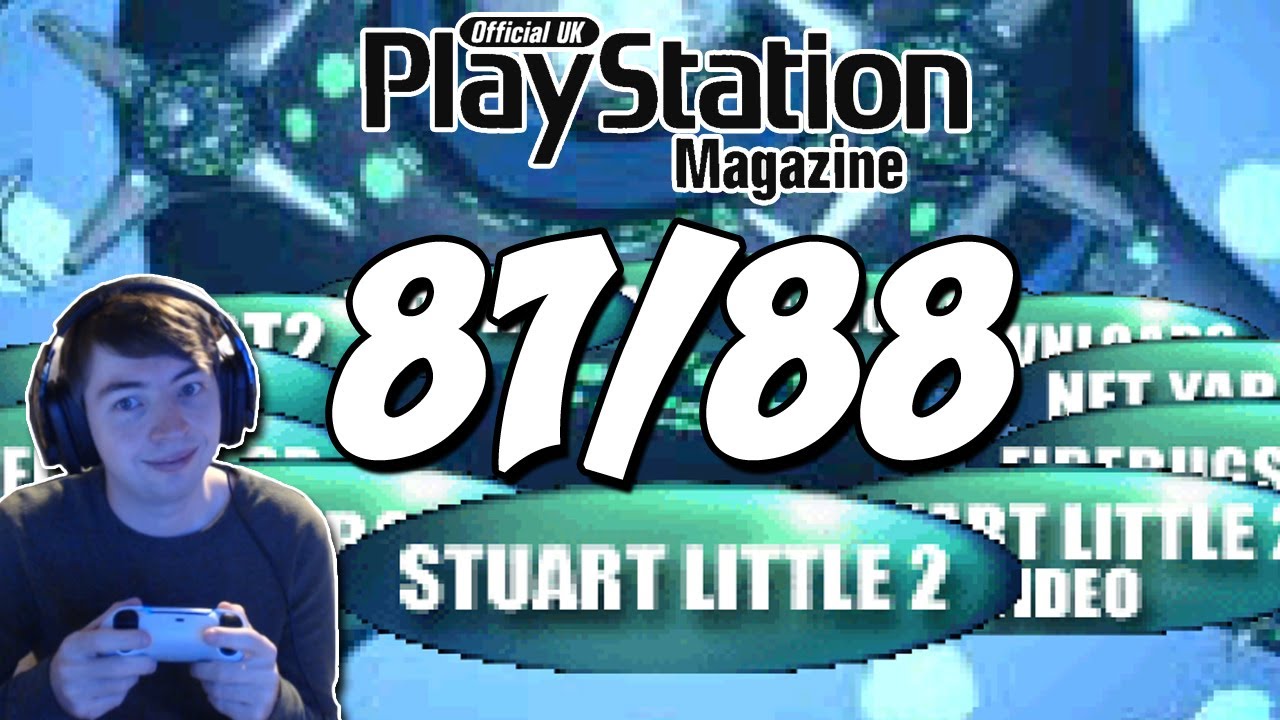 All The UK PS1 Demos - Euro Demo 87 & 88 (UK PlayStation Magazine ...