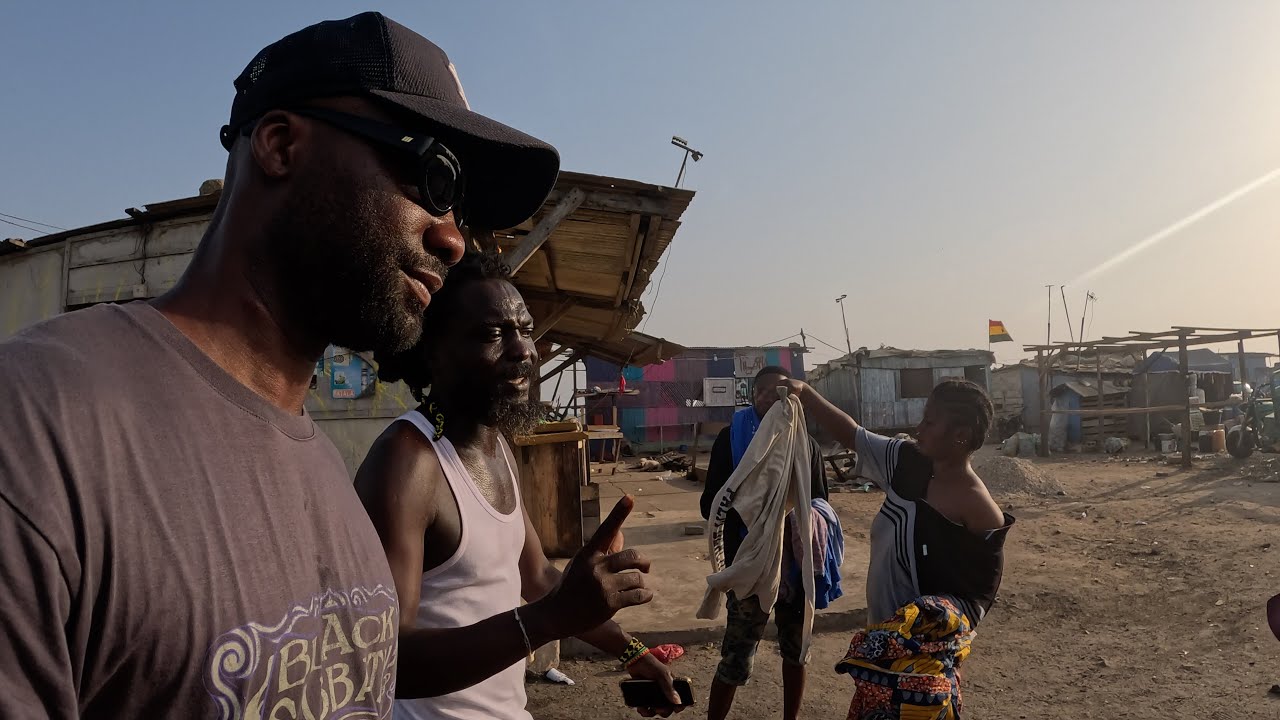 Deep Inside Accra's Dangerous Ghetto (Beyond words) 🇬🇭 - YouTube