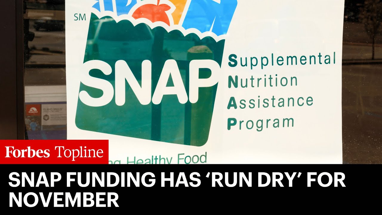 SNAP Benefit Funding Will Run Out In November–Here's What To Know - YouTube