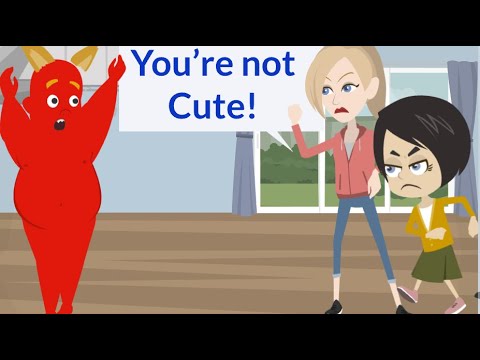 Adam is grounded for being scared at movie ! | Learn English | Like ...