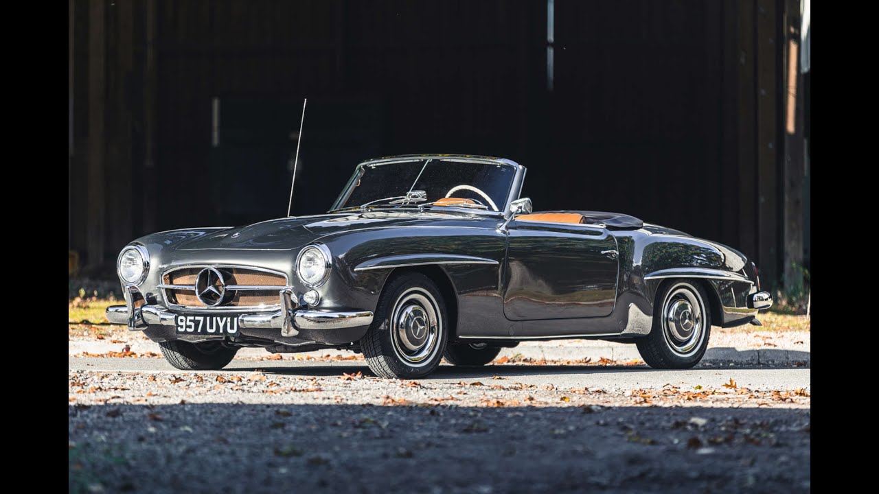 TIMING CHAIN REPLACEMENT 190SL - YouTube