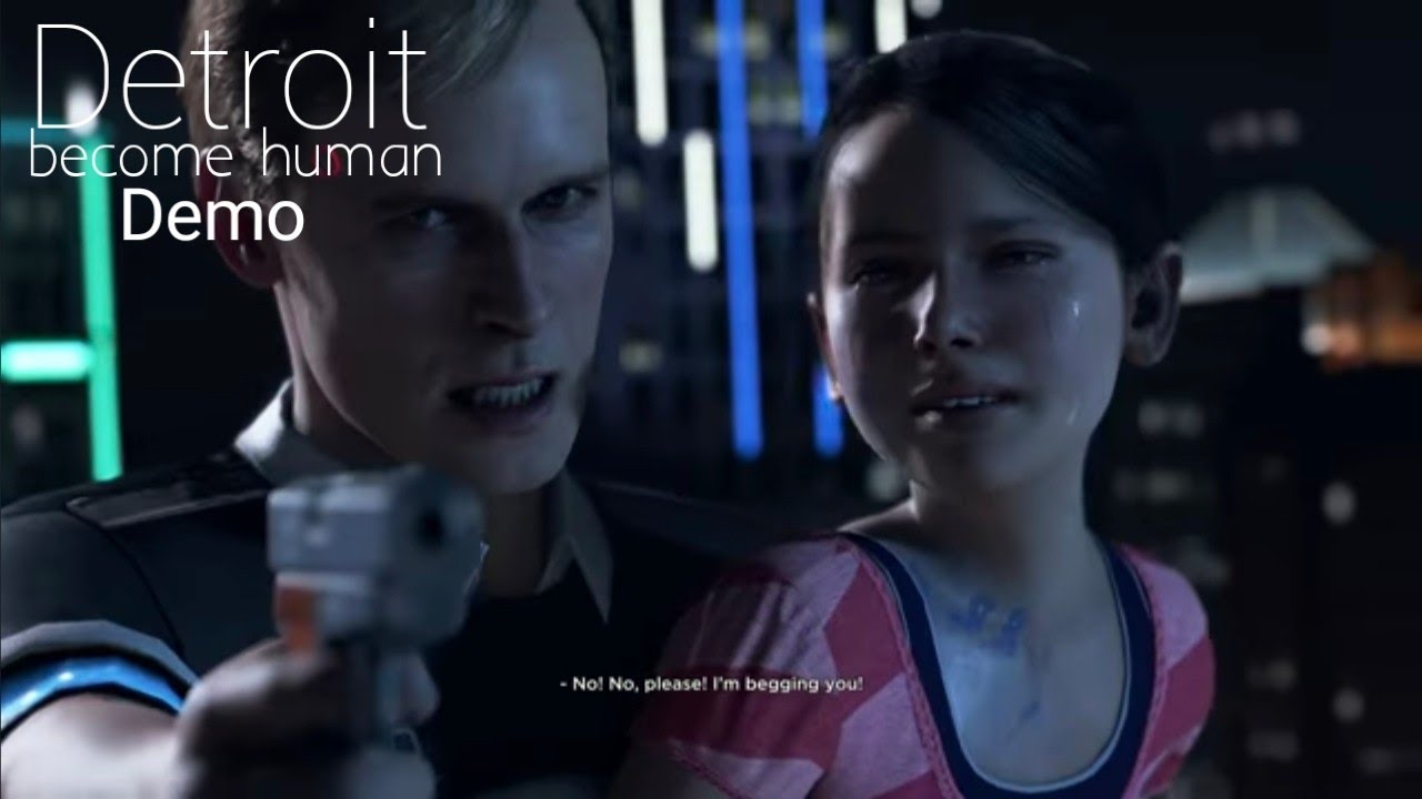 Detroit become human demo gameplay_no commentary - YouTube