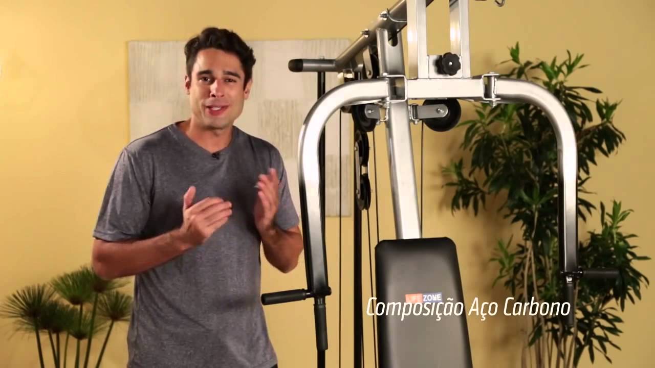Estação de Musculação Smart 8000 - para ter na sua casa! - YouTube