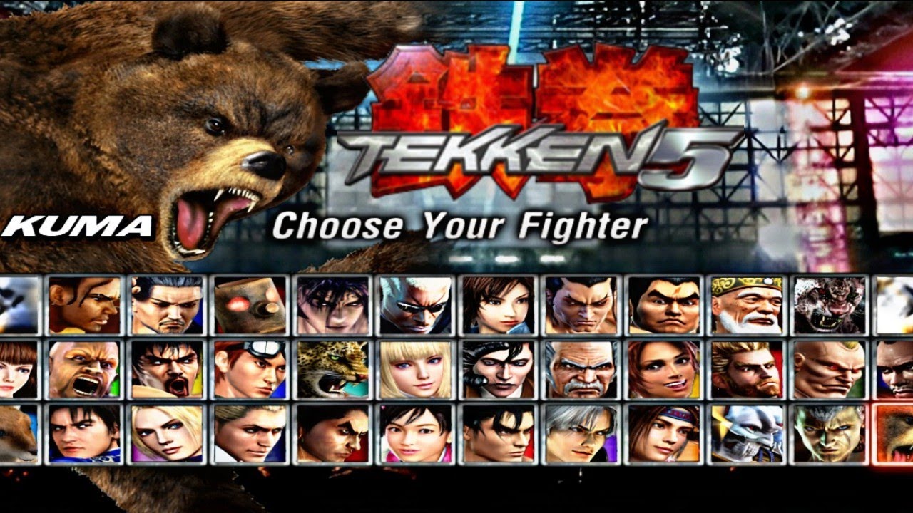 tekken 5 kuma story mode | tekken 5 kuma ending - YouTube