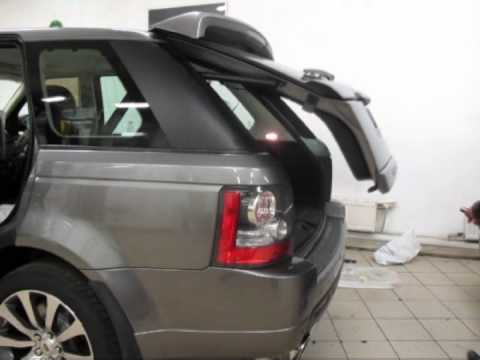 Range Rover Sport motorized rear door original remote control - YouTube
