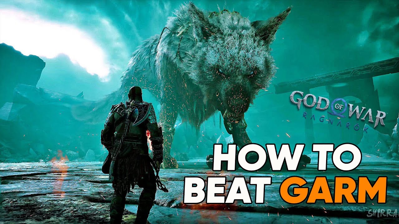 The Best Way To Defeat GARM | God Of War Ragnarok: GARM Complete Fight ...