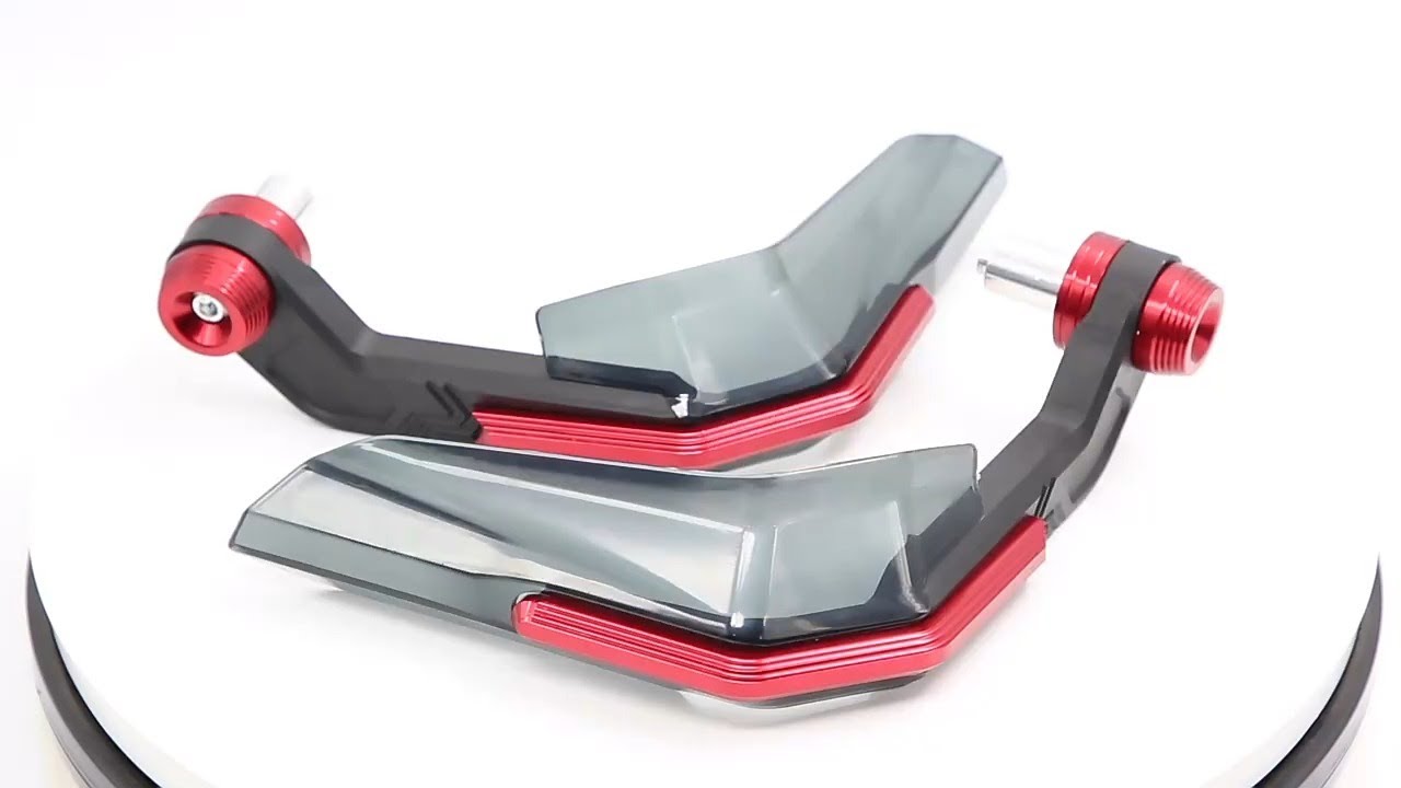 Motorbike 22mm Handlebar Aluminium Plastic Windshield Hand Guard ...