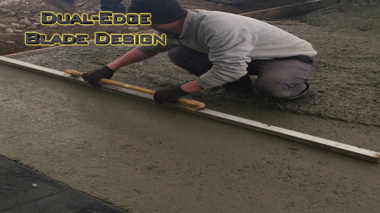 EZYSCREED Combination Screed From MARSHALLTOWN - YouTube