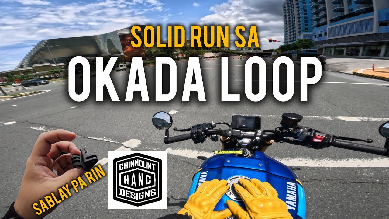 SOLID RUN SA OKADA 🔥 | HANC Chin Mount | XSR900 🇵🇭 - YouTube