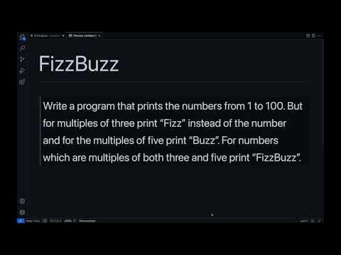 FizzBuzz on Timer using the Clojure REPL in Calva - YouTube