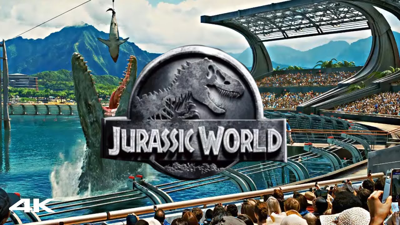 Mosasaurus Feeding Show Scene | Jurassic World (2015) - YouTube