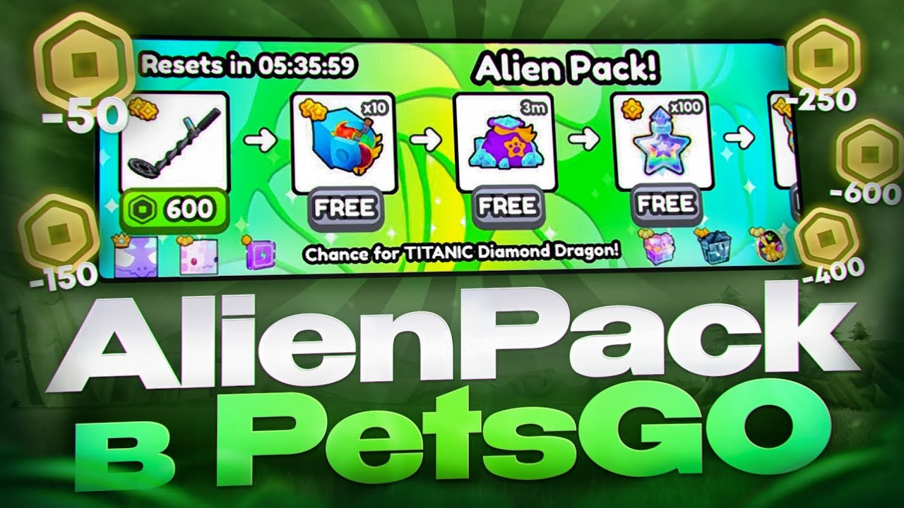 ПОТРАТИЛ 2220 РОБУКСОВ НА ALIENPACK В ПЕТС ГО В РОБЛОКСЕ | FOREVER PACK ...