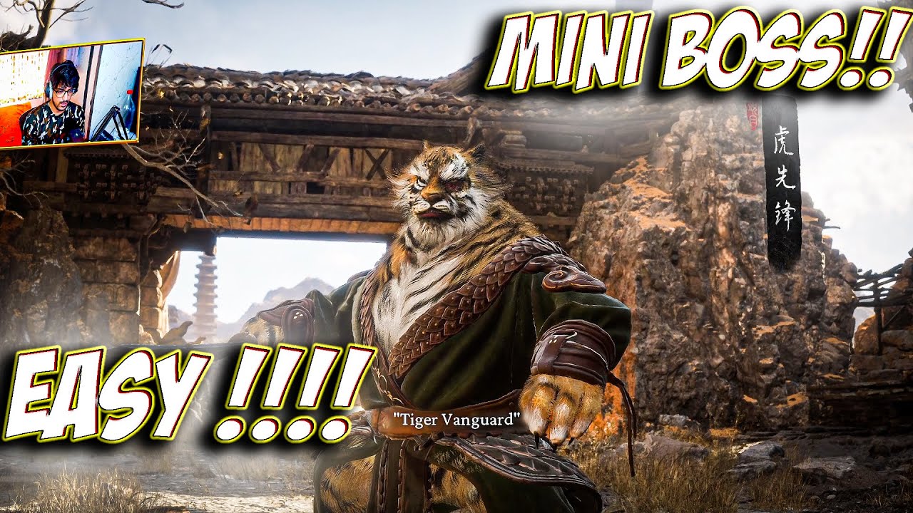 Mini Boss : Defeating the Tiger Vanguard on My First Try | Black Myth ...