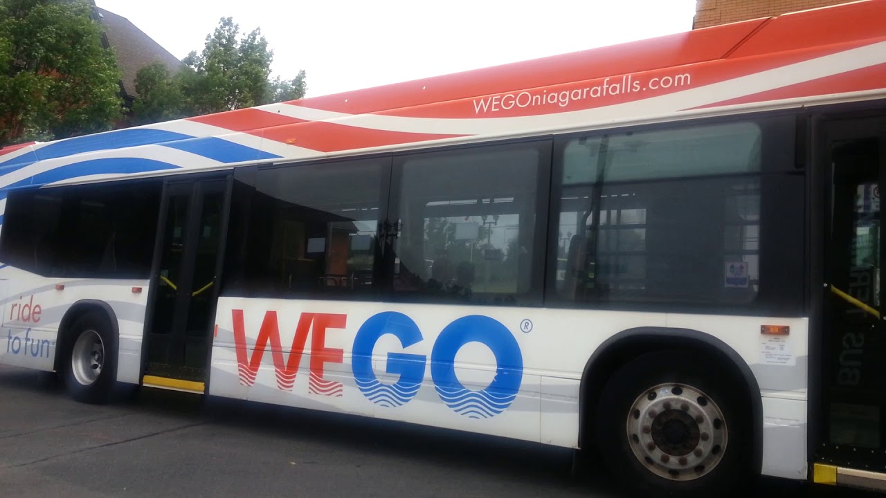 WEGO NovaBus lfs 5304 at Niagara bus terminal - YouTube