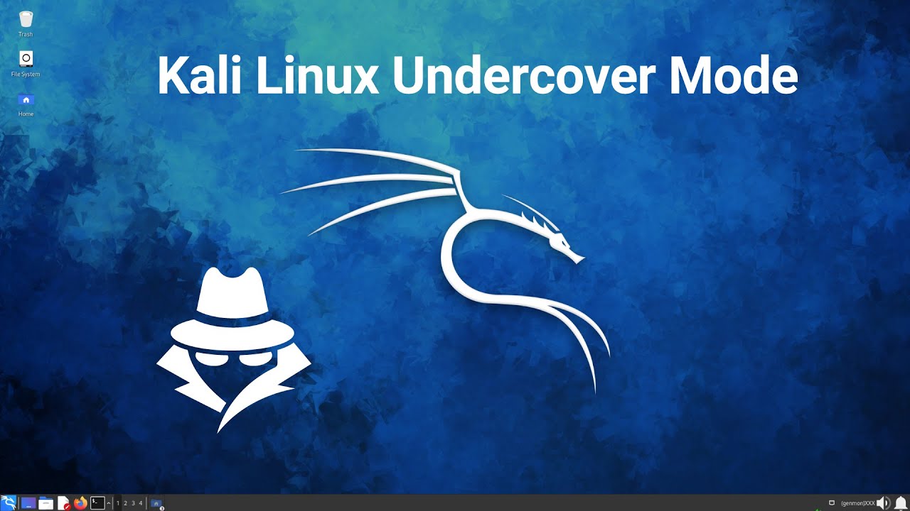 Kali Linux Undercover Mode - YouTube