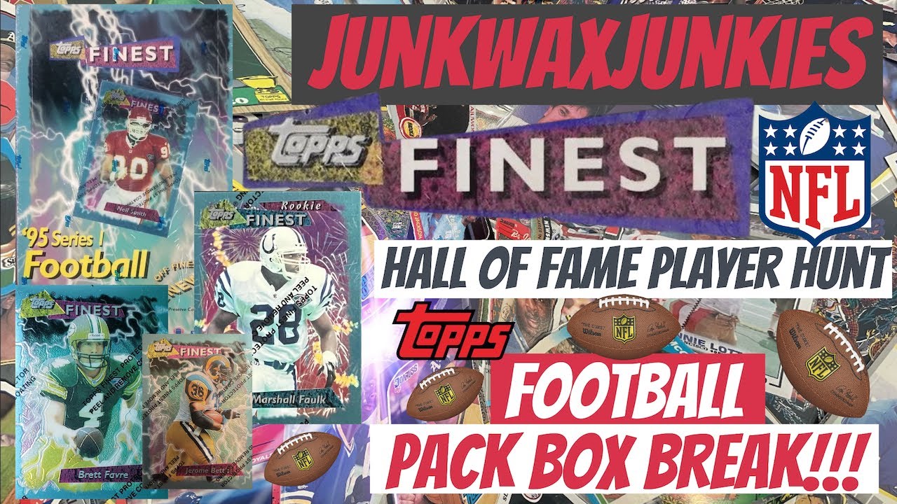 Topps Finest 95 Football Series 1 Barry Sanders Brett Favre Emmitt ...