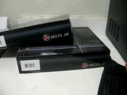 Two .68 caliber Delta Pistols - YouTube