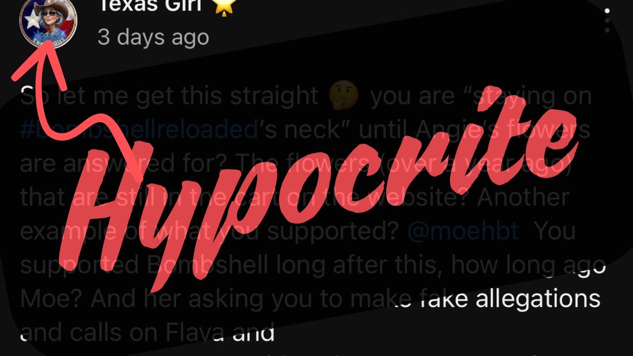 the REAL hypocrite - YouTube