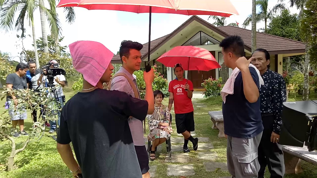 Firdha Razak shooting mini series Halik by AbS CBN Phillipines. - YouTube