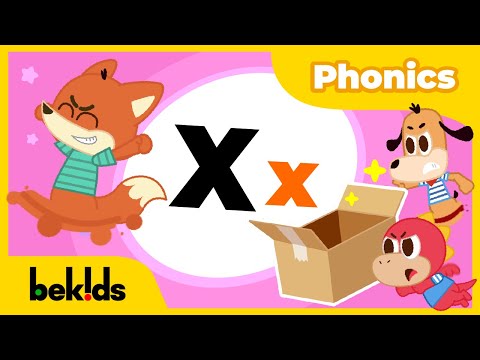 Letter Xx | fox box six ax | Phonics Song | Learn ABC | Nursery Rhymes | Kids Songs | Animal Cartoon
