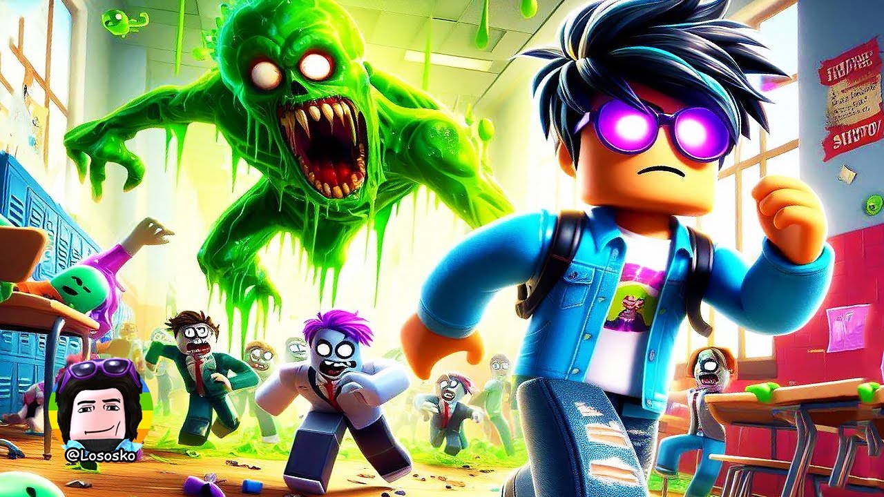 ESCAPE THE ZOMBIE SCHOOL OBBY! 🧟‍♂️🏃‍♂️ Roblox Obby Gameplay ...