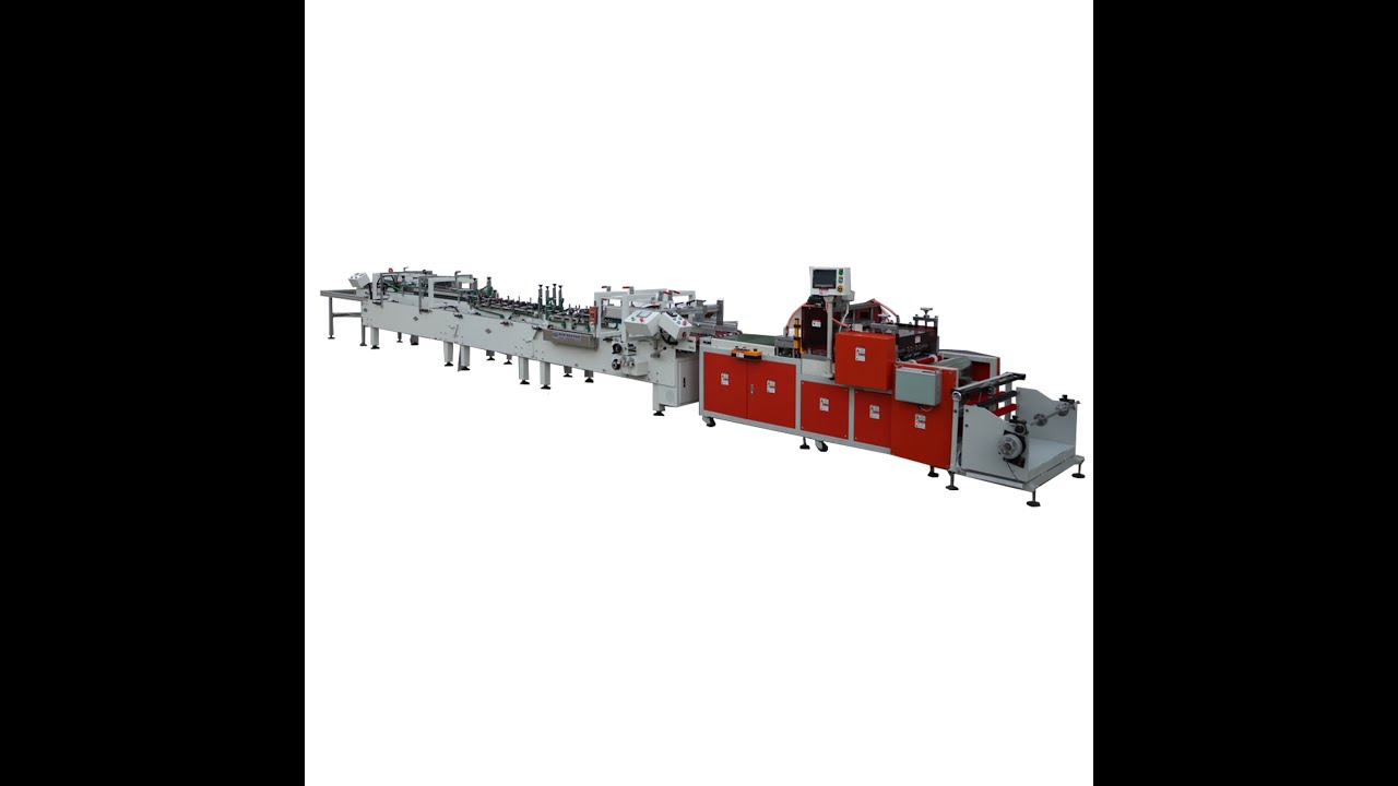 Curtain packing PET plastic boxes making machine 201607 - YouTube