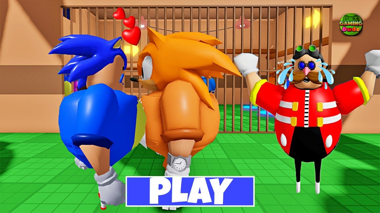 SONIC BARRY'S FALL IN LOVE WITH TAILS! OBBY ROBLOX #roblox #obby - YouTube