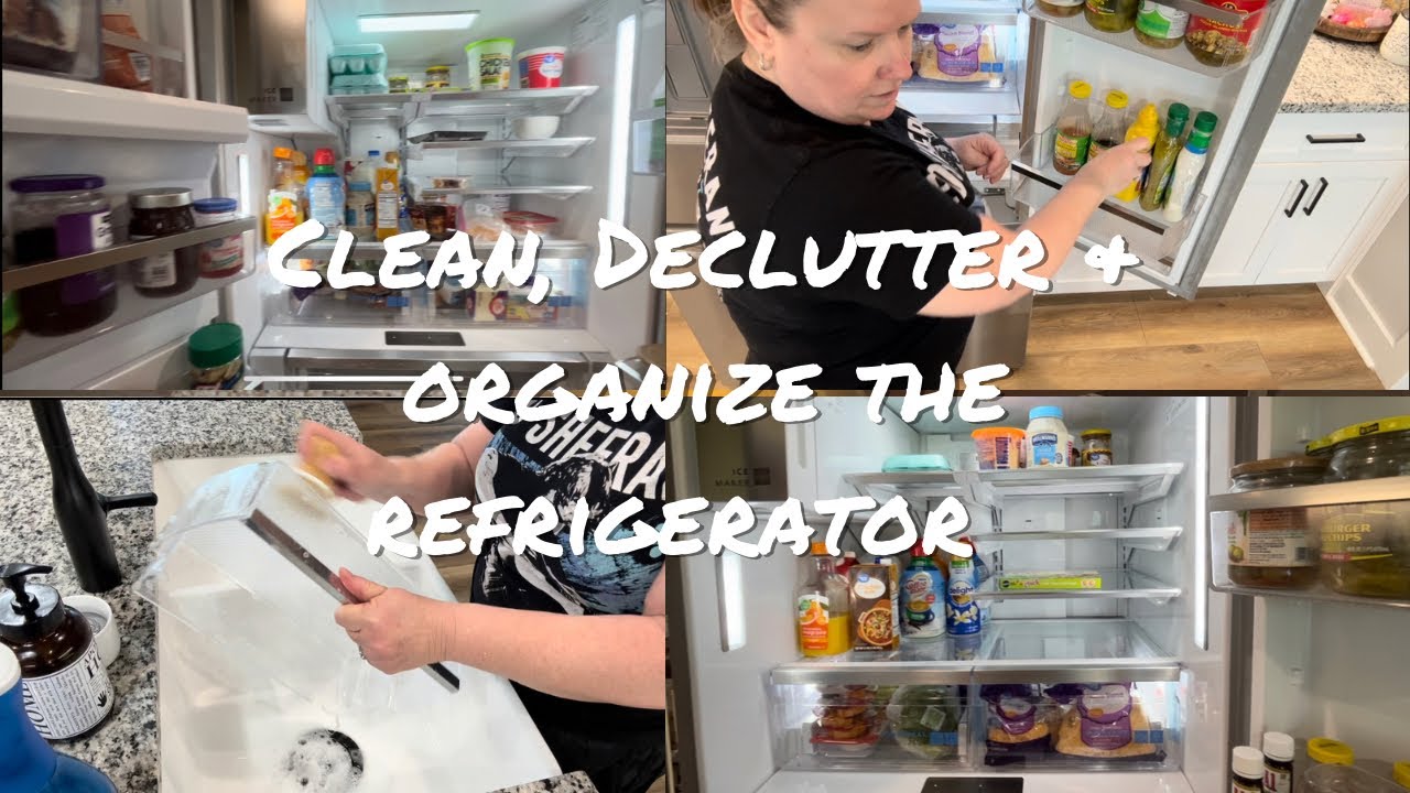 Spring Cleaning~Cleaning, Decluttering, & Organizing The Refrigerator ...