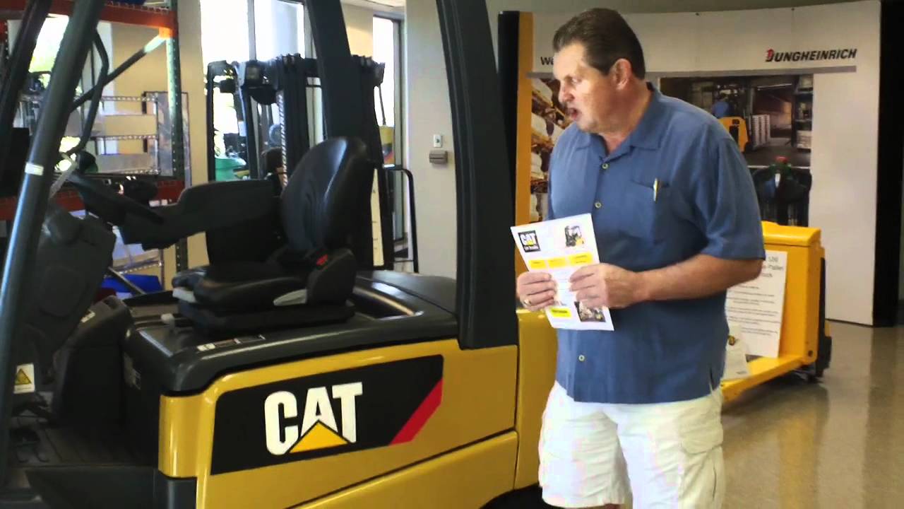 Jungheinrich EPC5000 80 Volt Demo - YouTube