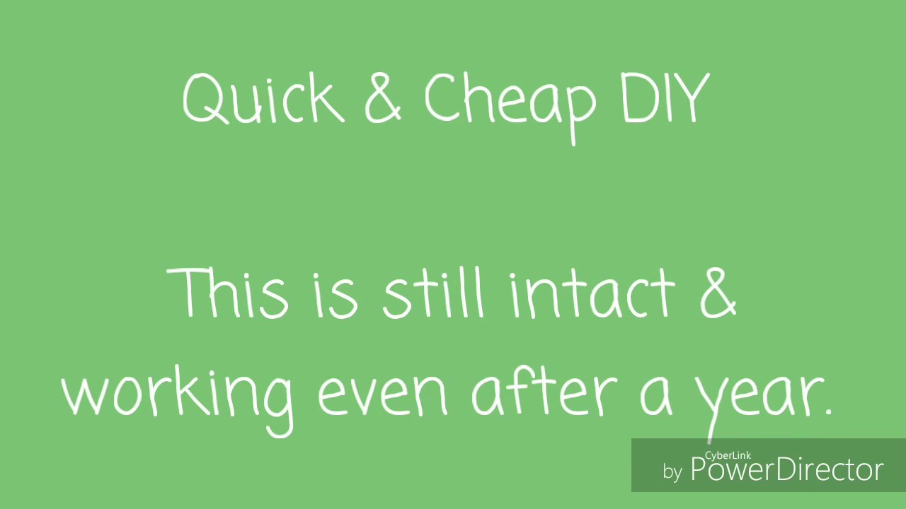 DIY Curling Iron Holders - YouTube