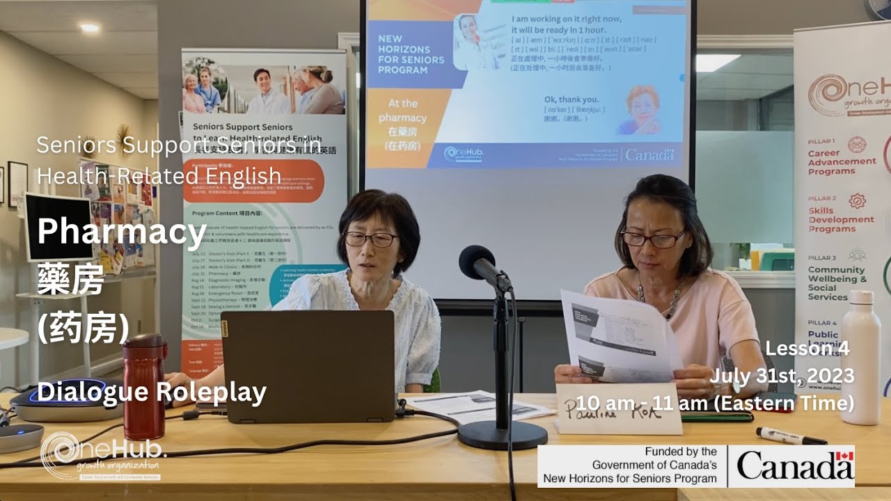 Pharmacy | 藥房 | 药房 Dialogue Roleplay - YouTube