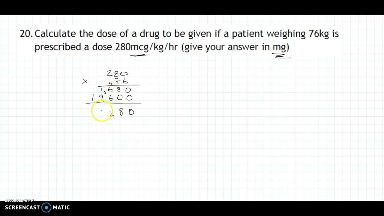Q20 Drug Calc Practice Year 2 General Nursing LYIT YouTube q20-drug-calc-practice-year-2-general-nursing-lyit-youtube