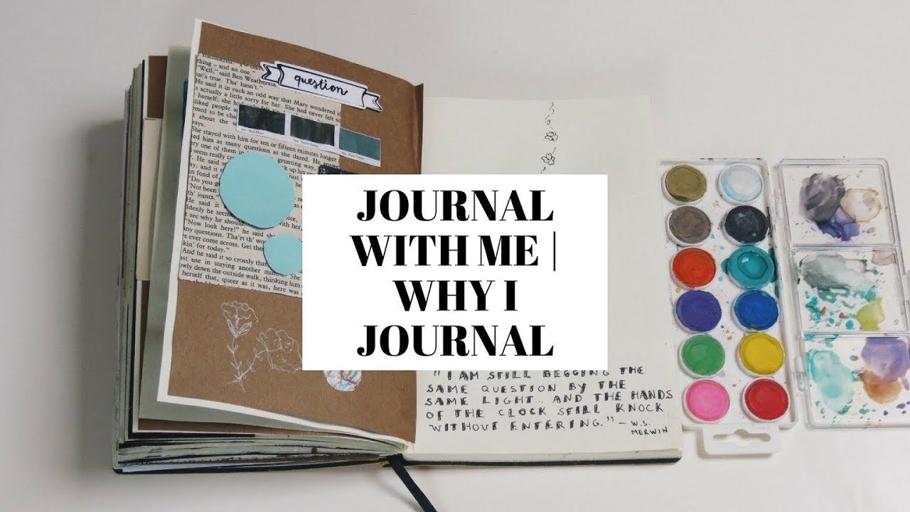 journal with me | reasons why I journal 💜💭 - YouTube