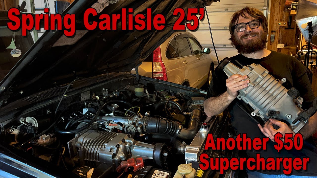 Spring Carlisle 2025 Another $50 Supercharger - YouTube