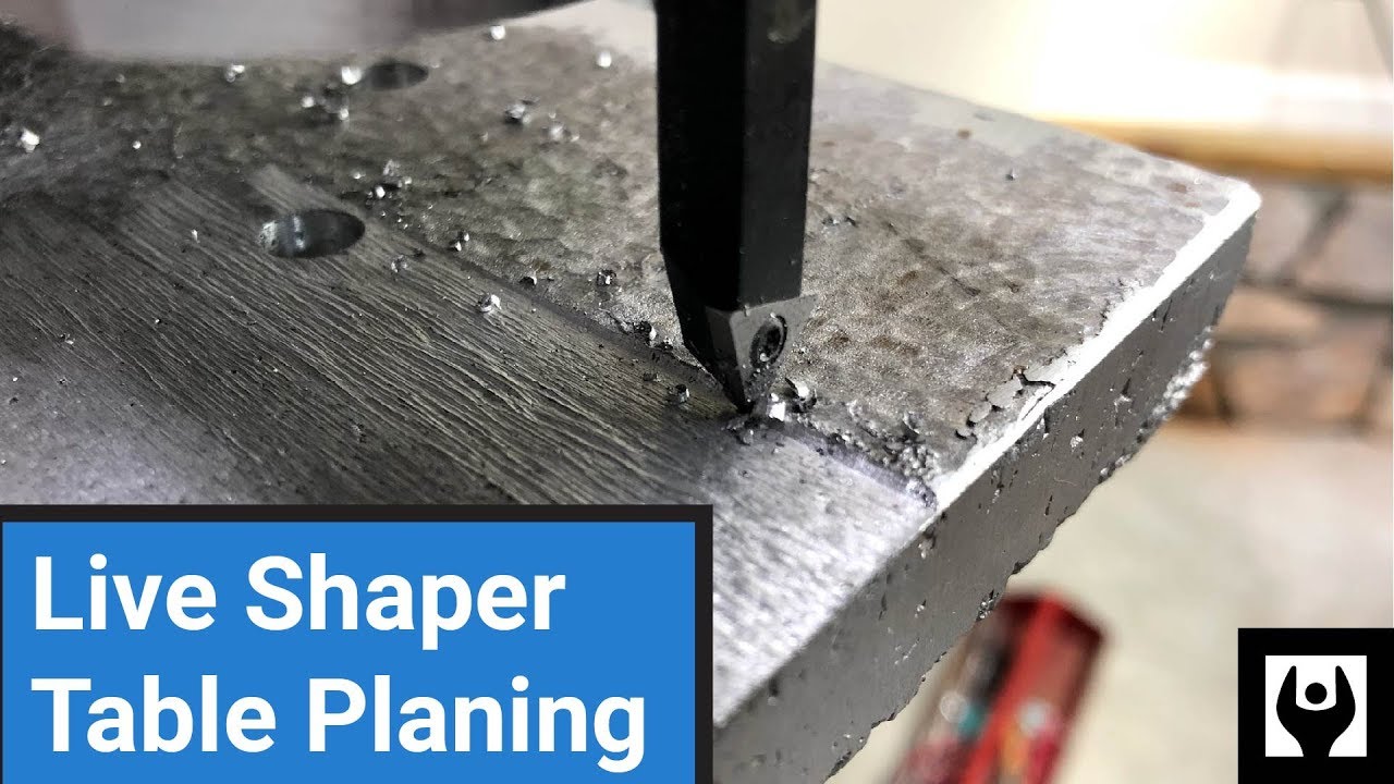 Shaper Table Planing Demo - YouTube