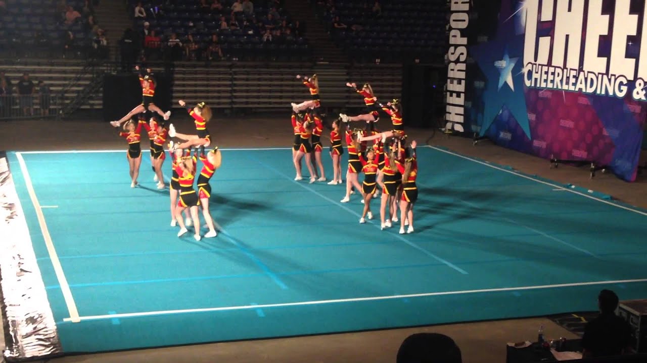 CheerSport 3/5/2016 Elite Cheer Dazzle - YouTube
