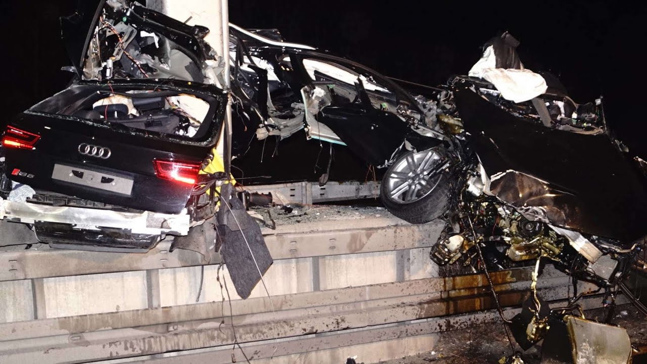 Audi rs6 crash (300kmh body )🕊️🕊️ - YouTube