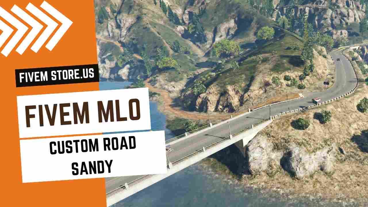 FiveM Custom Road Sandy #fivem #road - YouTube