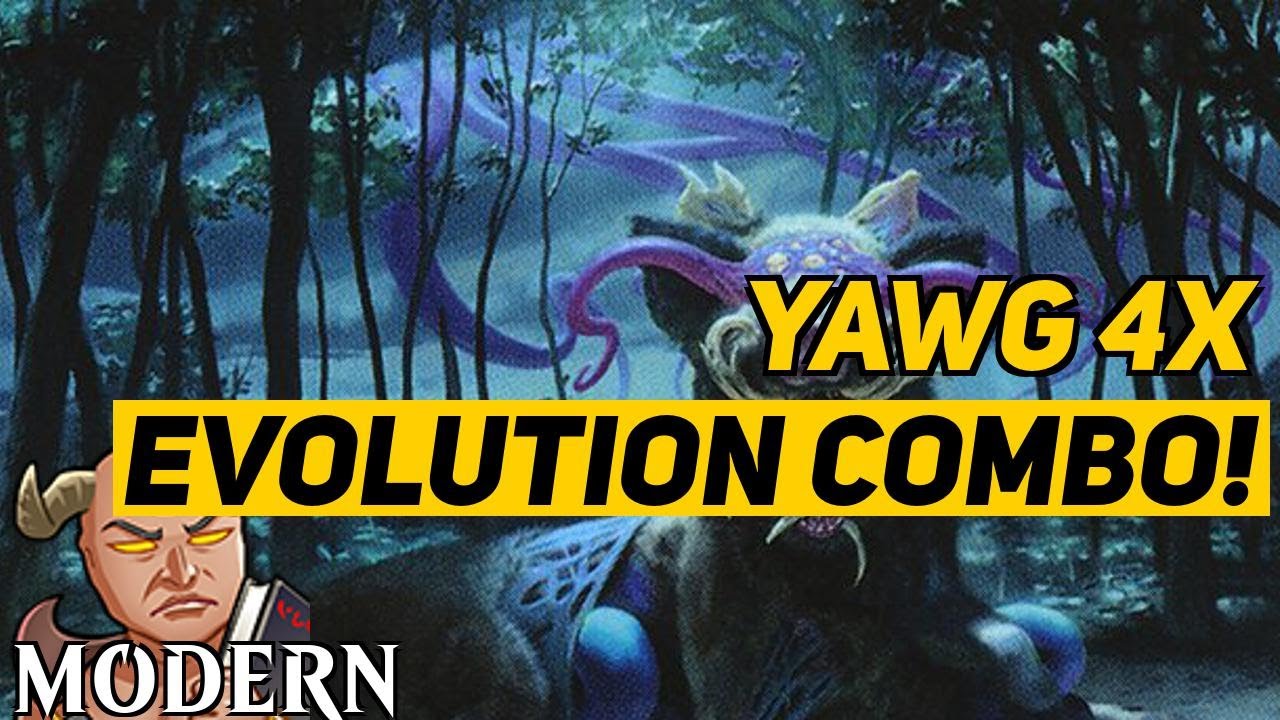 Yawg 4x Evolution Combo! | Eldritch Yawg | Modern Prelim | MTGO - YouTube