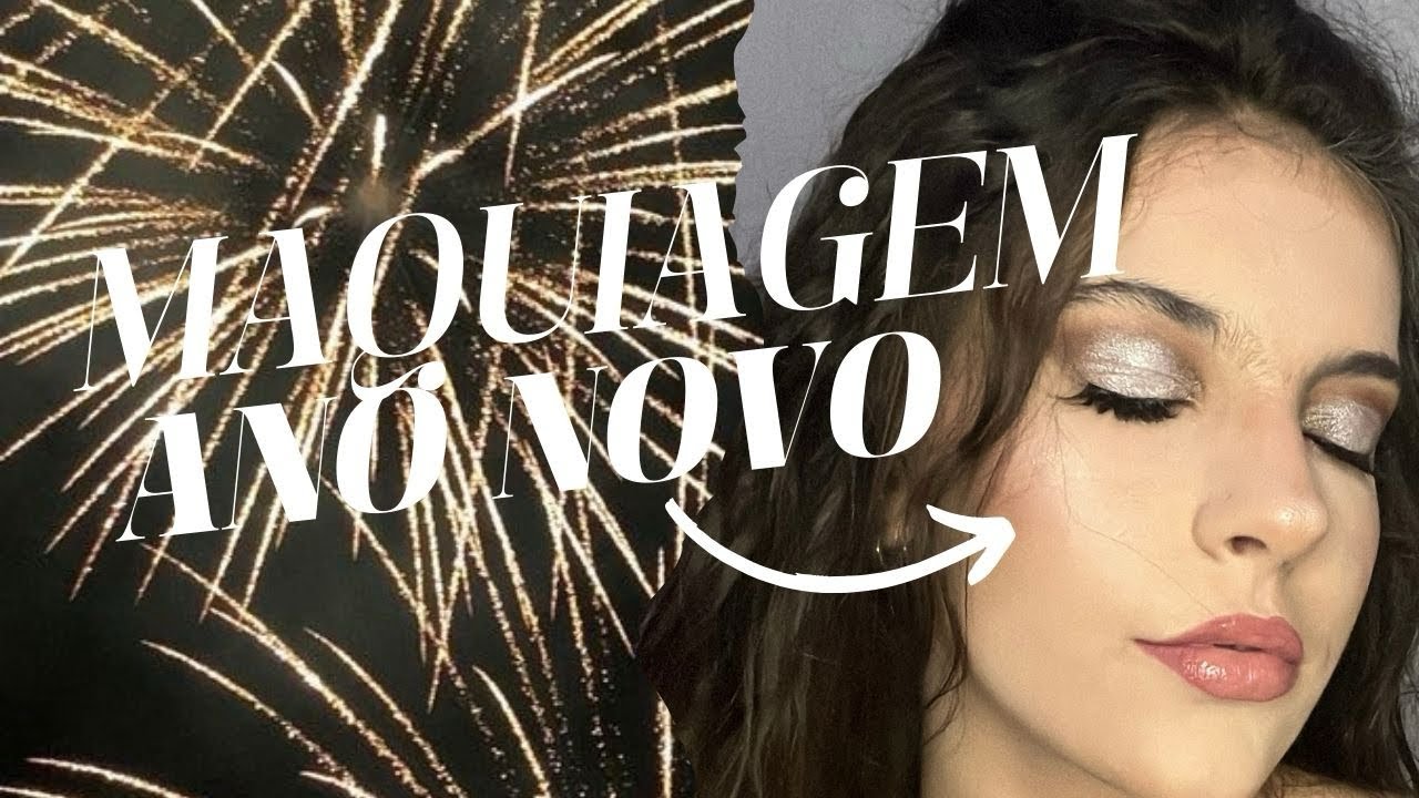 TUTORIAL: maquiagem para o ANO NOVO | réveillon - YouTube